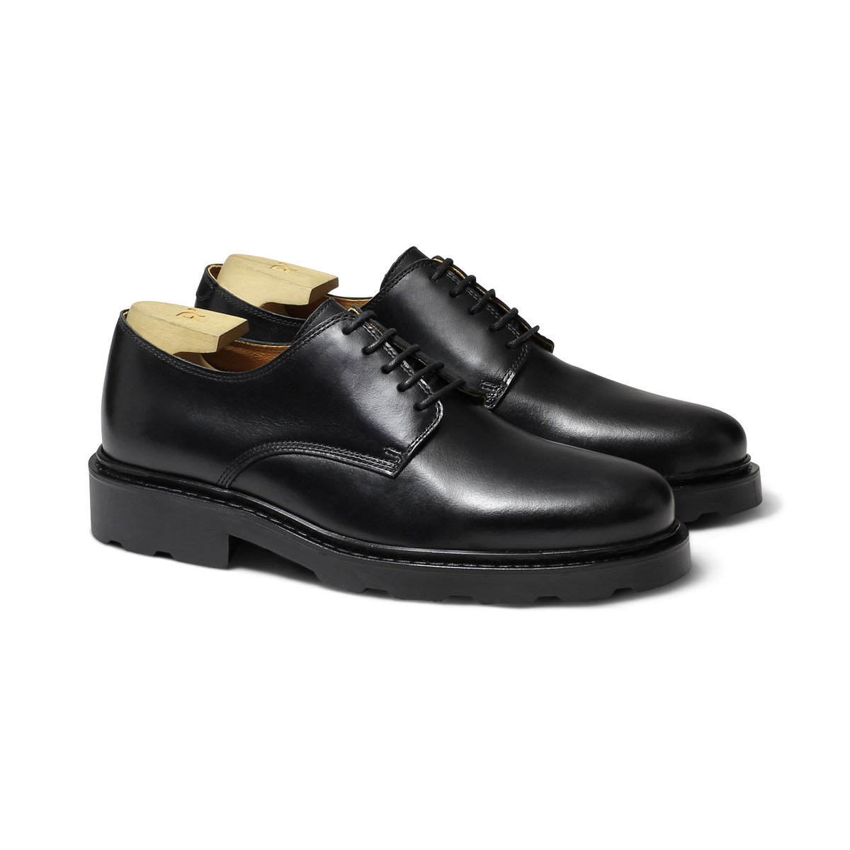 Derby homme en cuir noir - Dockson Rudy's Paris