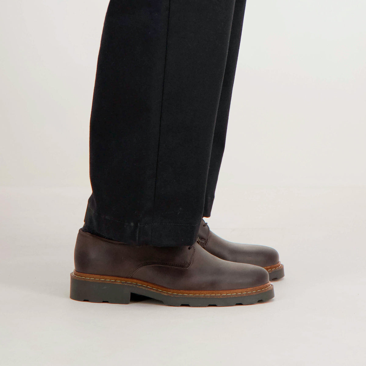 Derby homme nubuck brown - Dockson Rudy's Paris