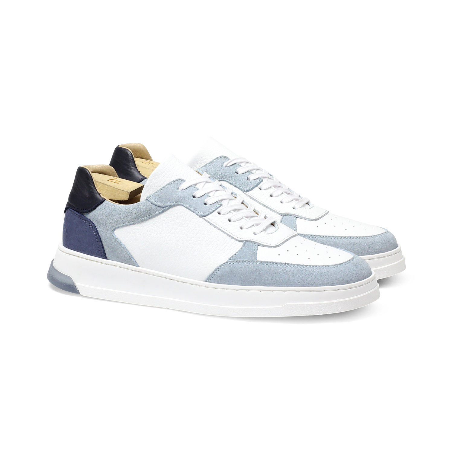 Basket/Sneakers homme | Dorone Velours Ciel Rudy's Paris