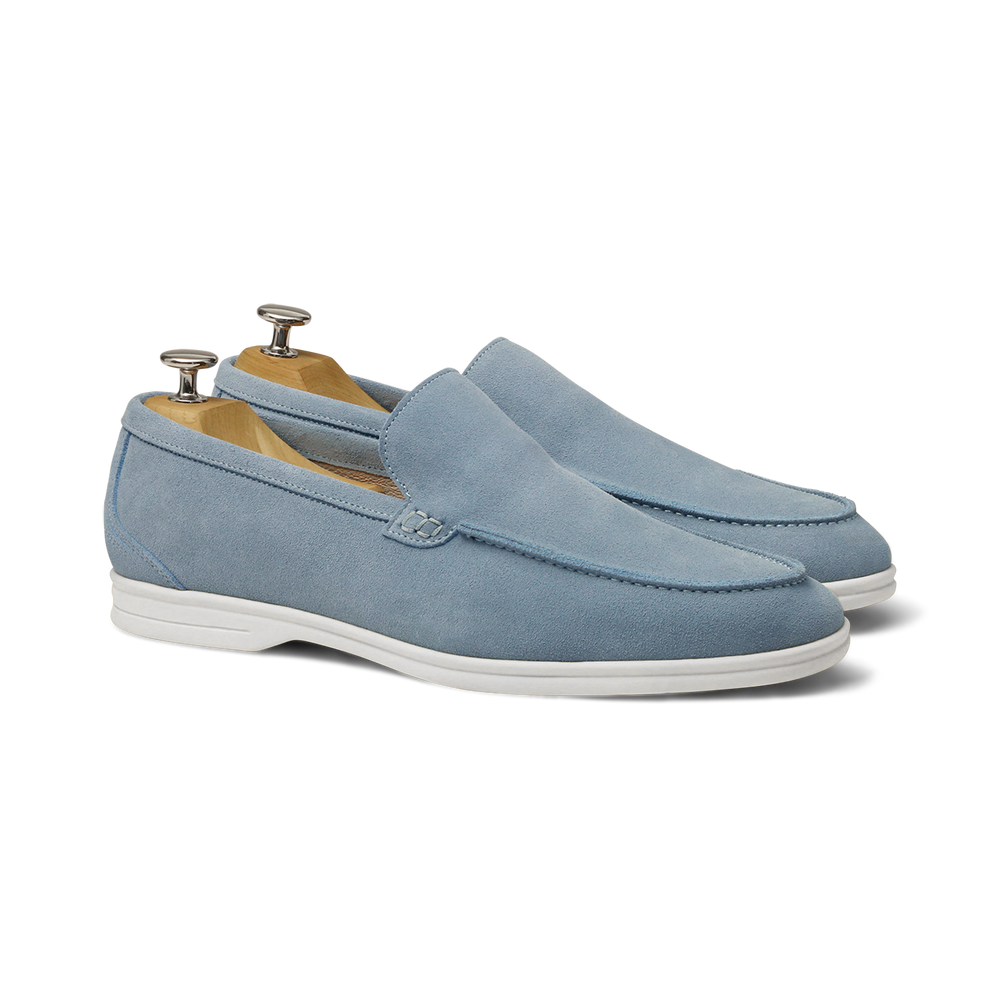 Mocassins homme tendance : mocassins en cuir et daim Rudy's Paris